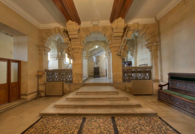 Entrance Hall | Harlaxton Manor Archives