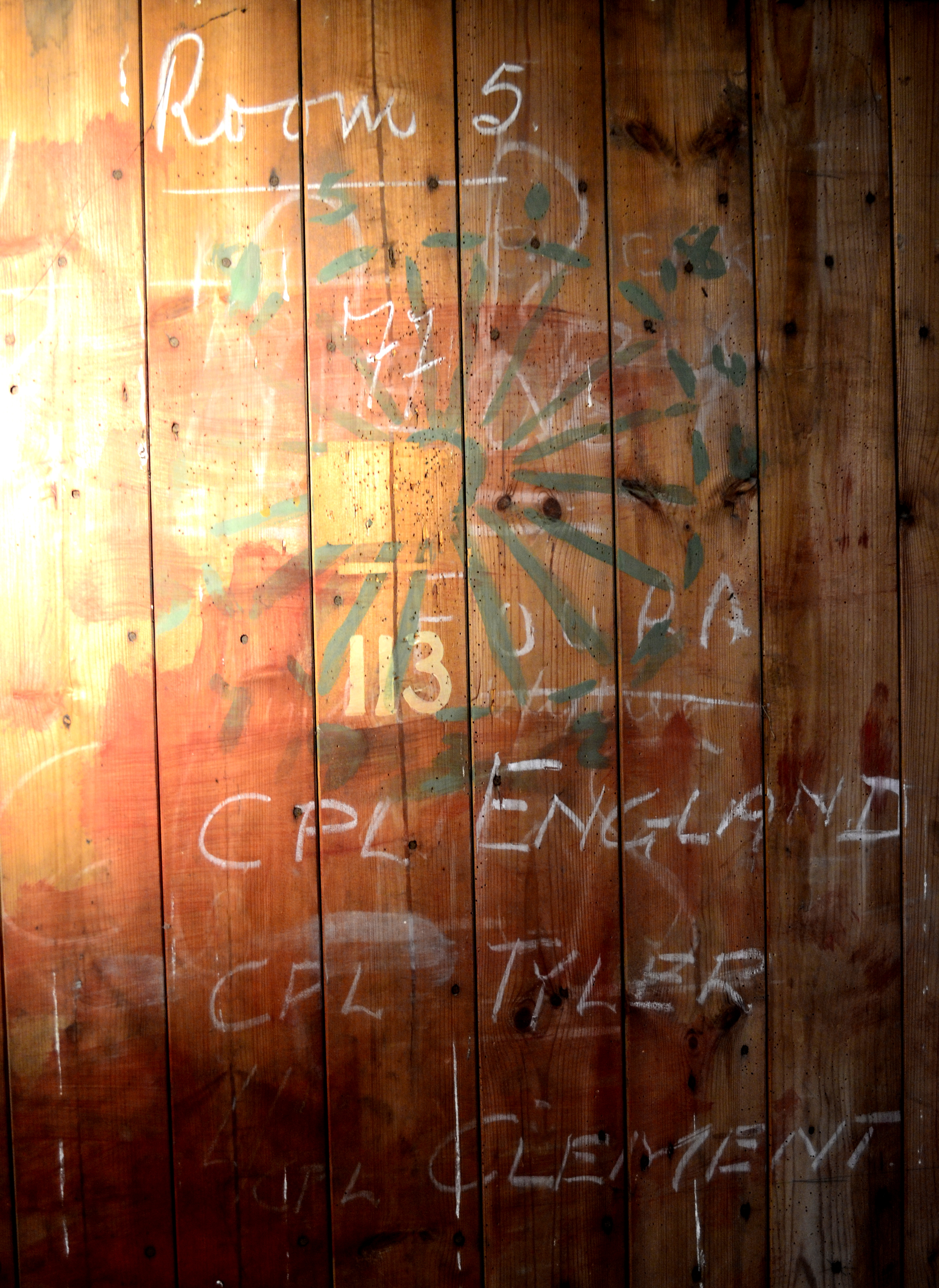 WW2: War graffiti | Harlaxton Manor Archives